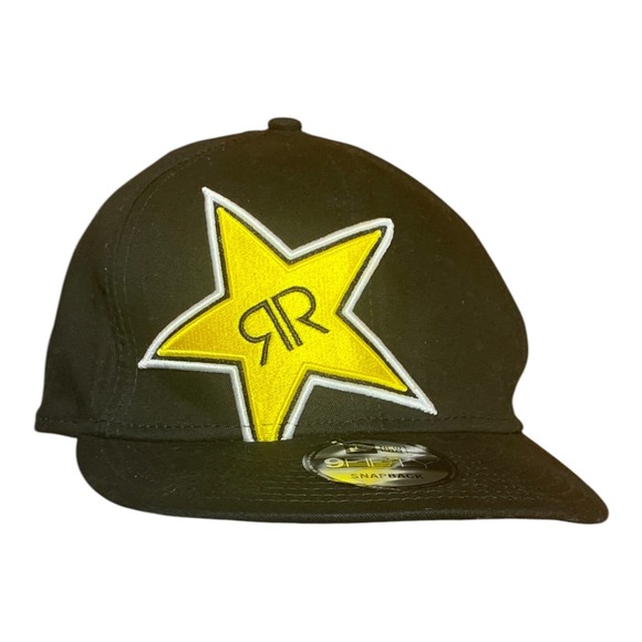 New Era | Accessories | New Era 9fifty Rockstar Energy Drink Black ...